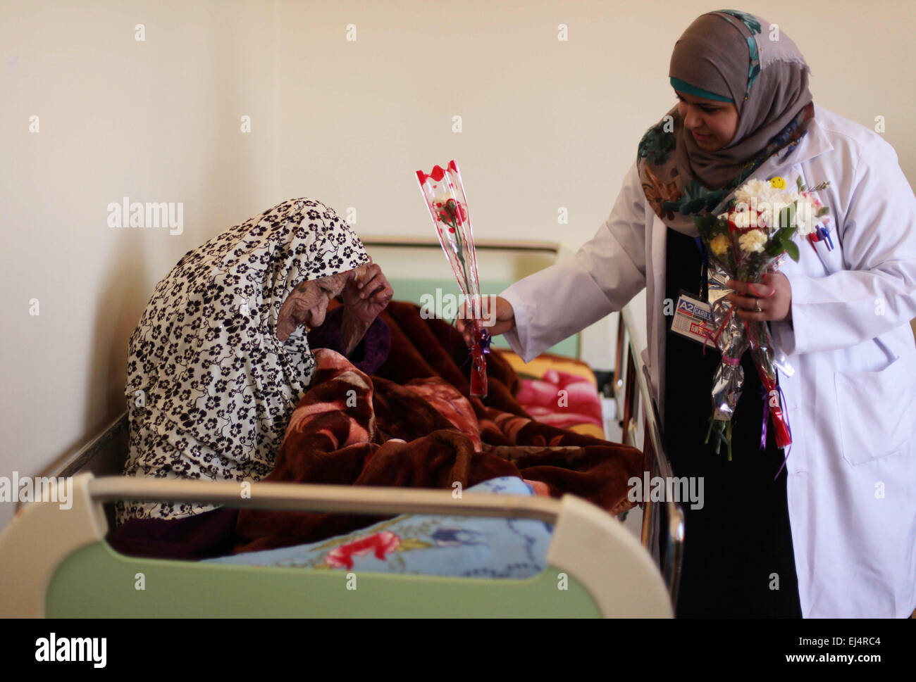 Gaza City, Gaza Strip, Palestinian Territory. 21st Mar, 2015. A ...