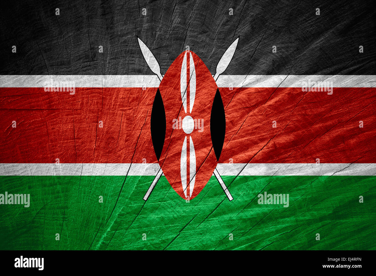 Kenya flag hi-res stock photography and images - Alamy