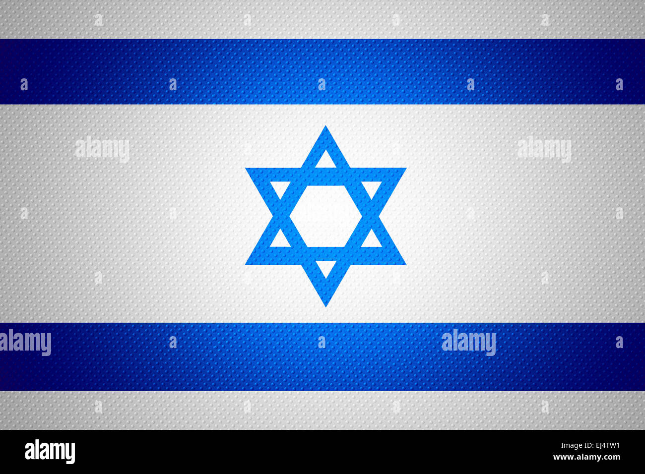 Israel flag or Israeli banner on abstract texture Stock Photo - Alamy