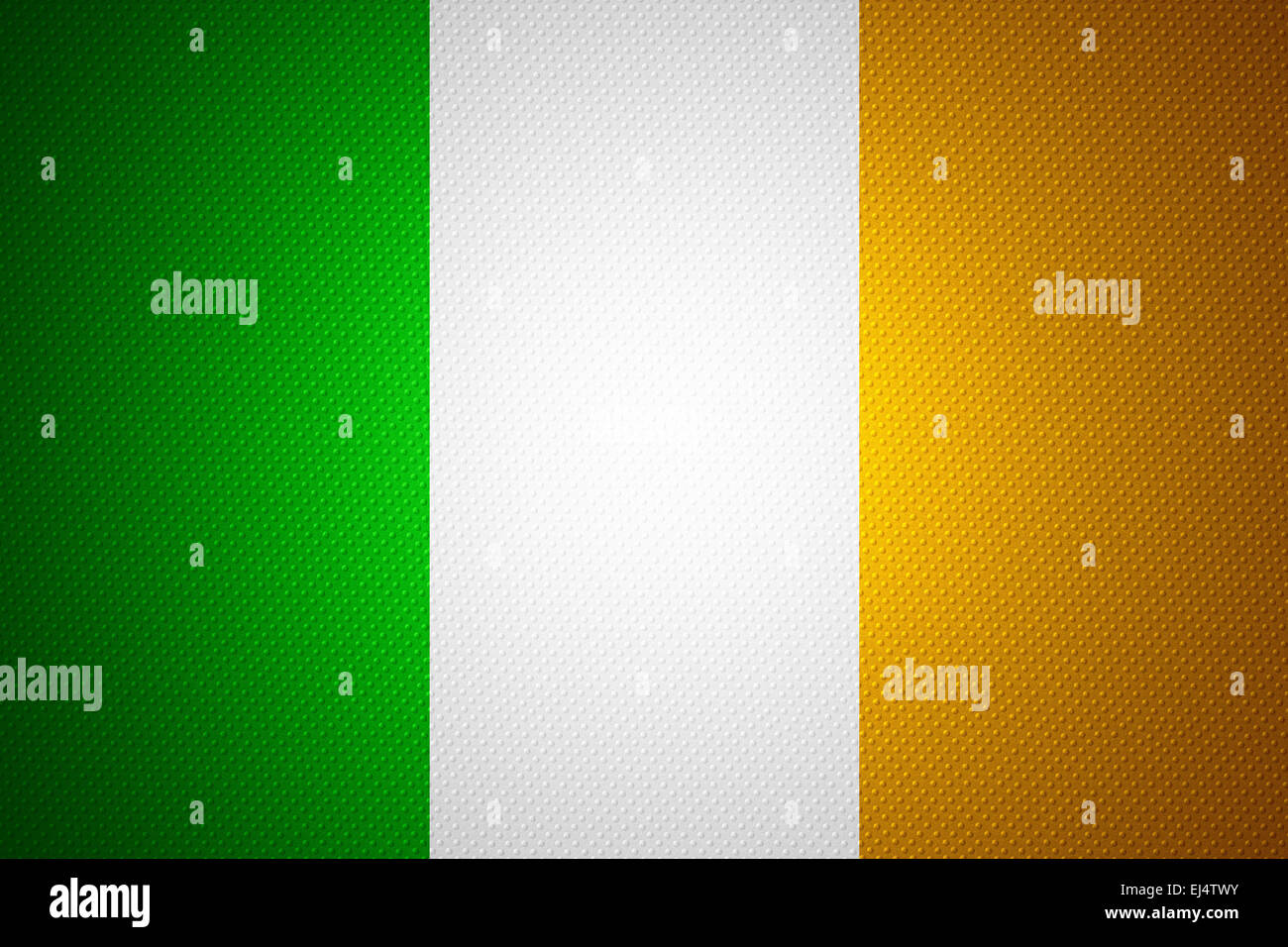 Ireland flag or Irish banner on abstract texture Stock Photo - Alamy