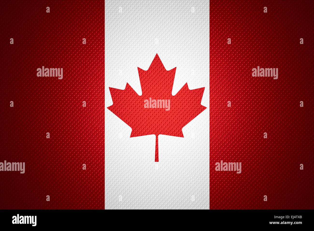 Canada flag or Canadian banner on abstract texture Stock Photo - Alamy