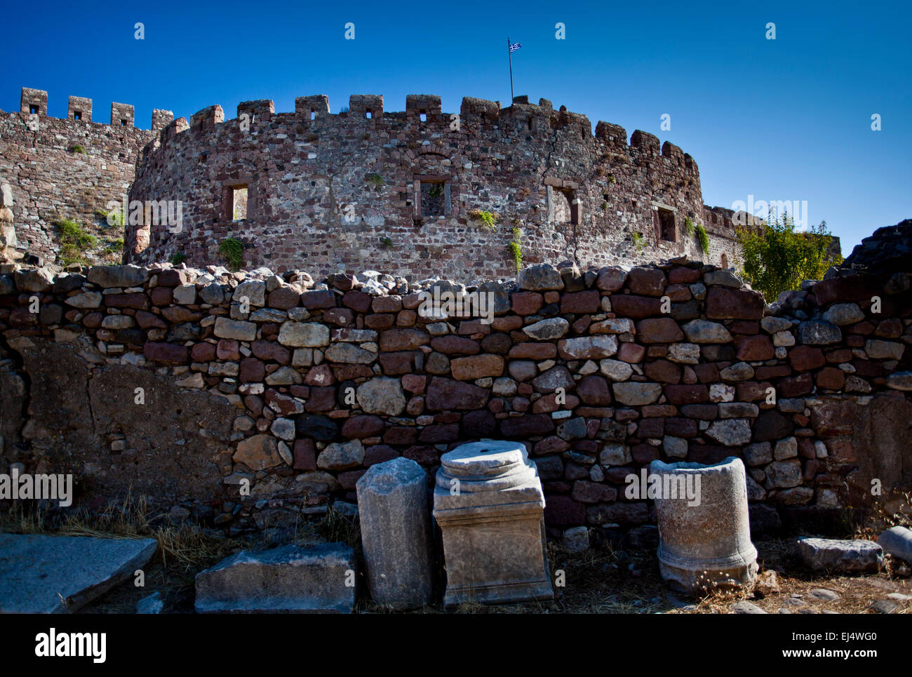 Mytilene greek ruins hi-res stock photography and images - Alamy