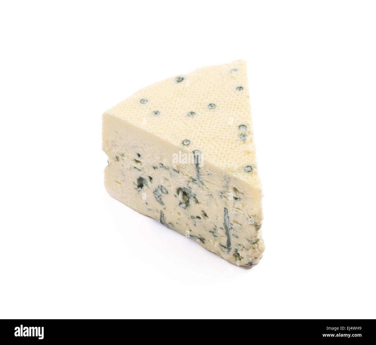 Danablue danish blue cheese isolated Stock Photo - Alamy