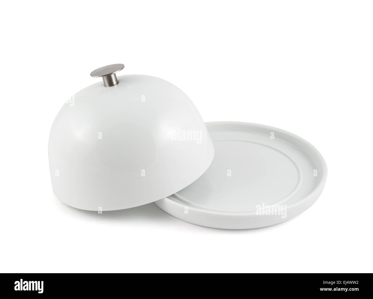 Waiter opening empty plate hi-res stock photography and images - Alamy