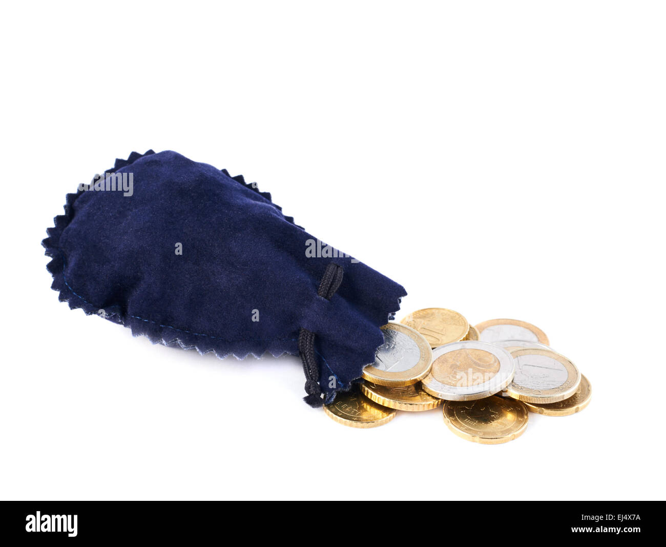 Pouch of gold coins hi-res stock photography and images - Alamy