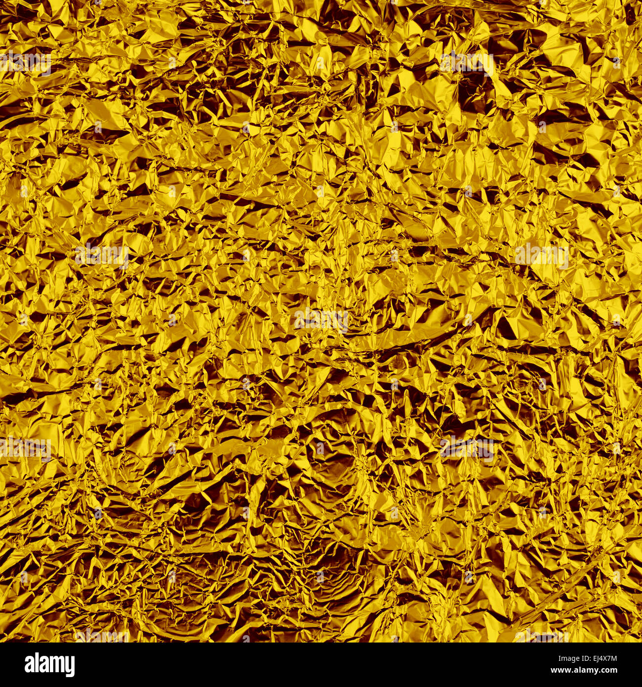 Aluminum golden foil texture Stock Photo - Alamy