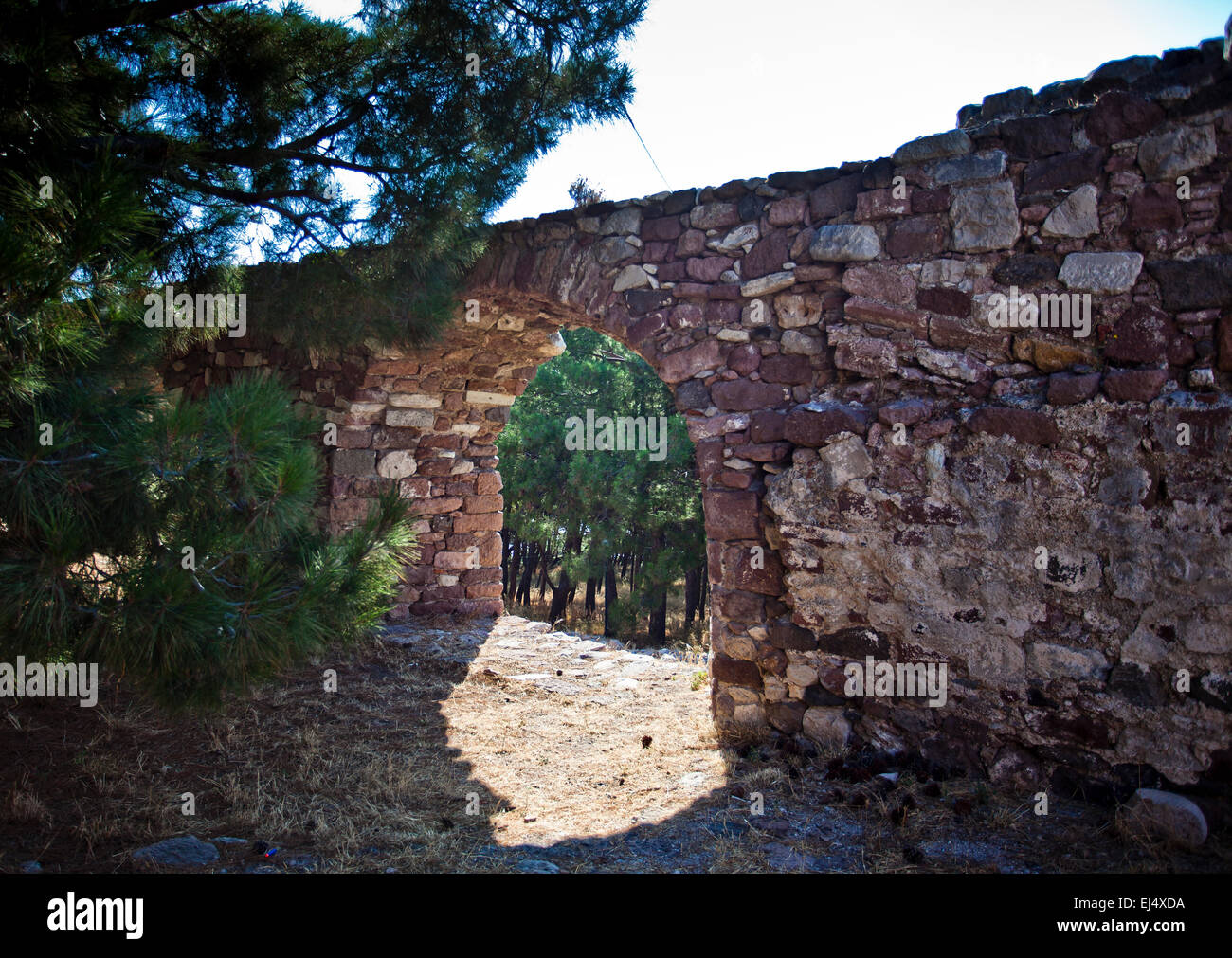 Mytilene greek ruins hi-res stock photography and images - Alamy