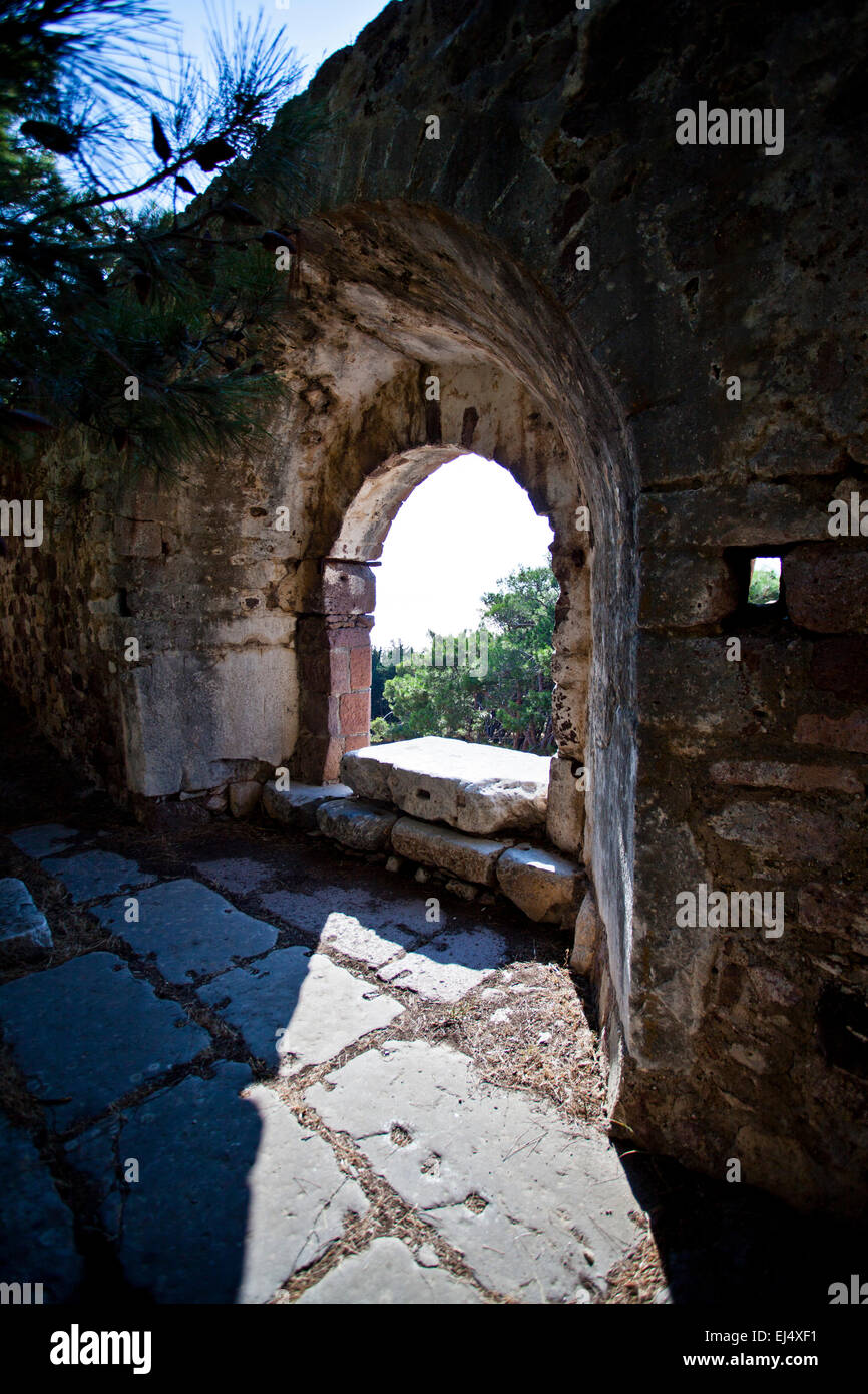 Mytilene greek ruins hi-res stock photography and images - Alamy