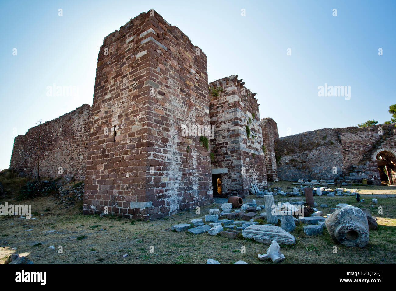 Mytilene fortress hi-res stock photography and images - Alamy