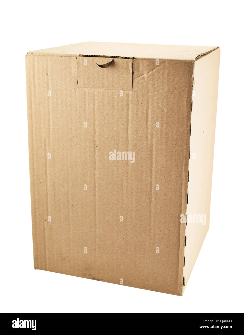 Cardboard box package isolated Stock Photo - Alamy