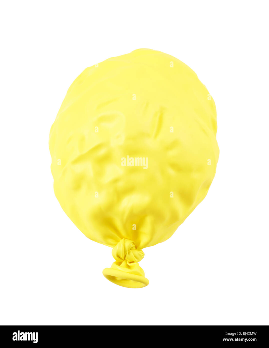 Deflated balloon isolated Stock Photo - Alamy