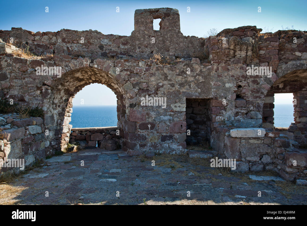 Mytilene greek ruins hi-res stock photography and images - Alamy