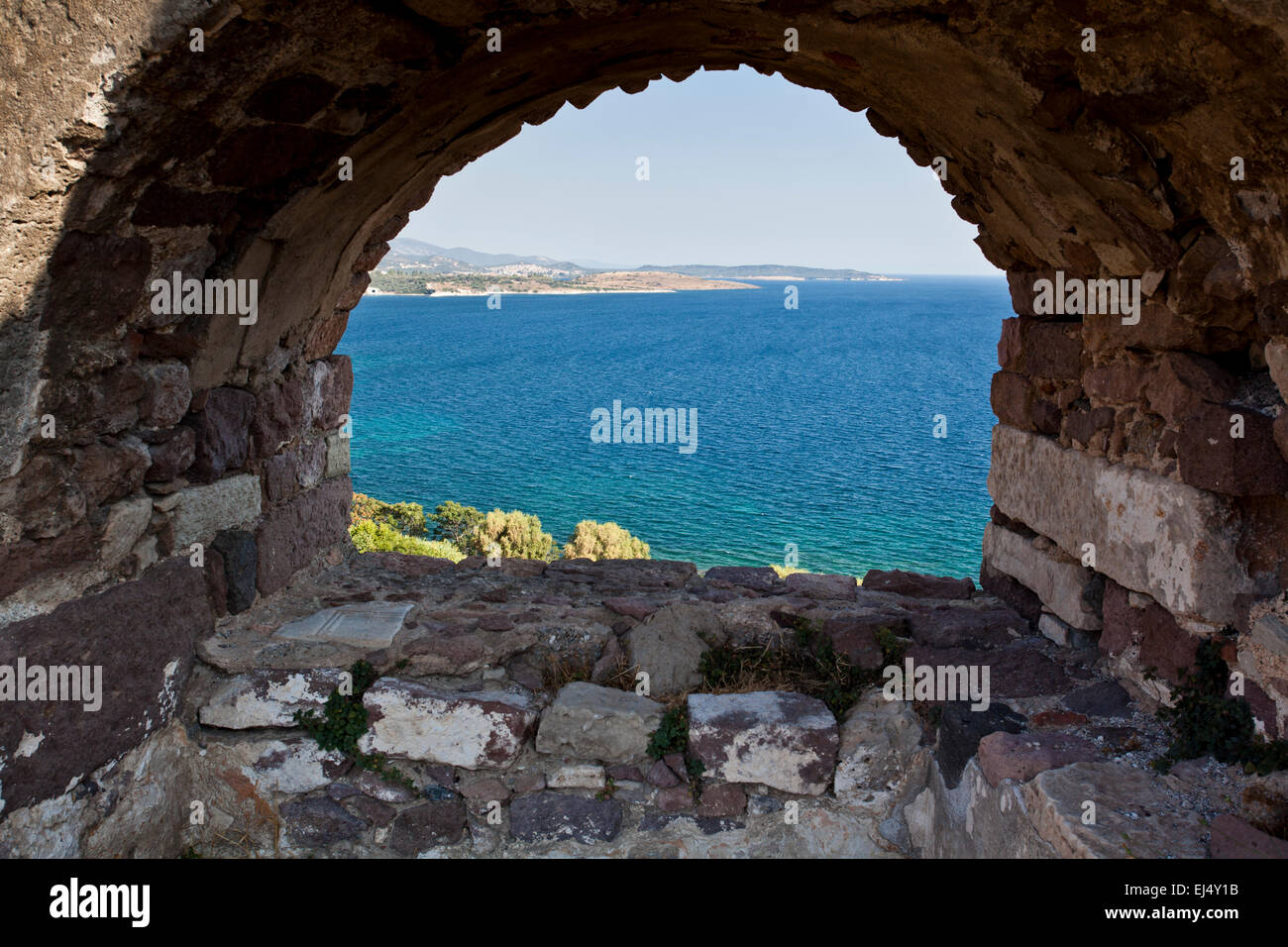 Mytilene greek ruins hi-res stock photography and images - Alamy