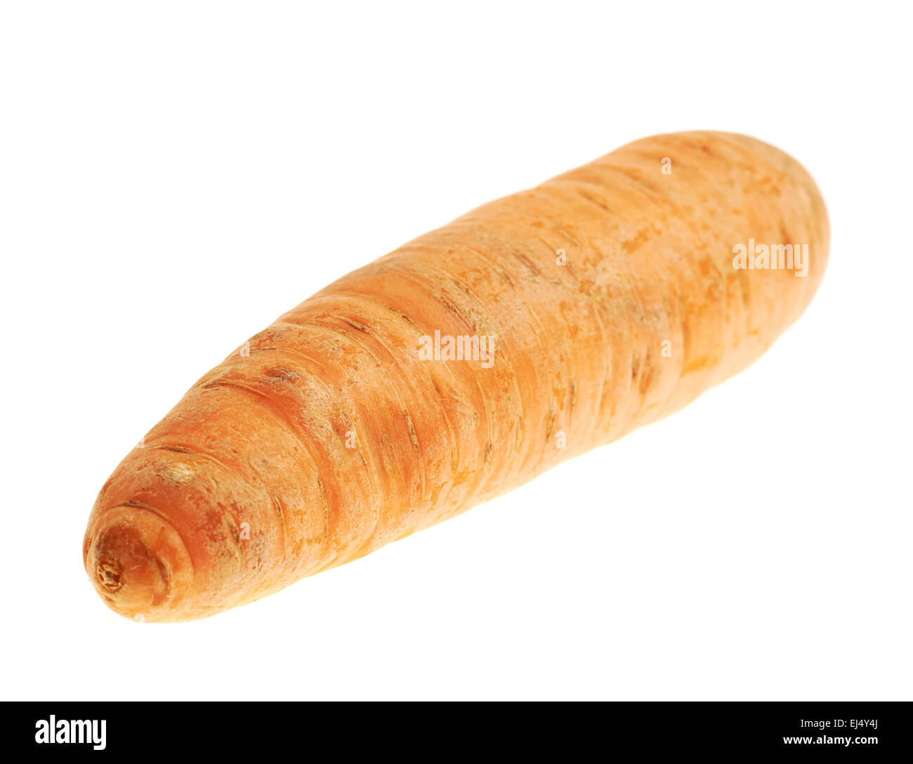 Unpeeled carrot isolated Stock Photo - Alamy
