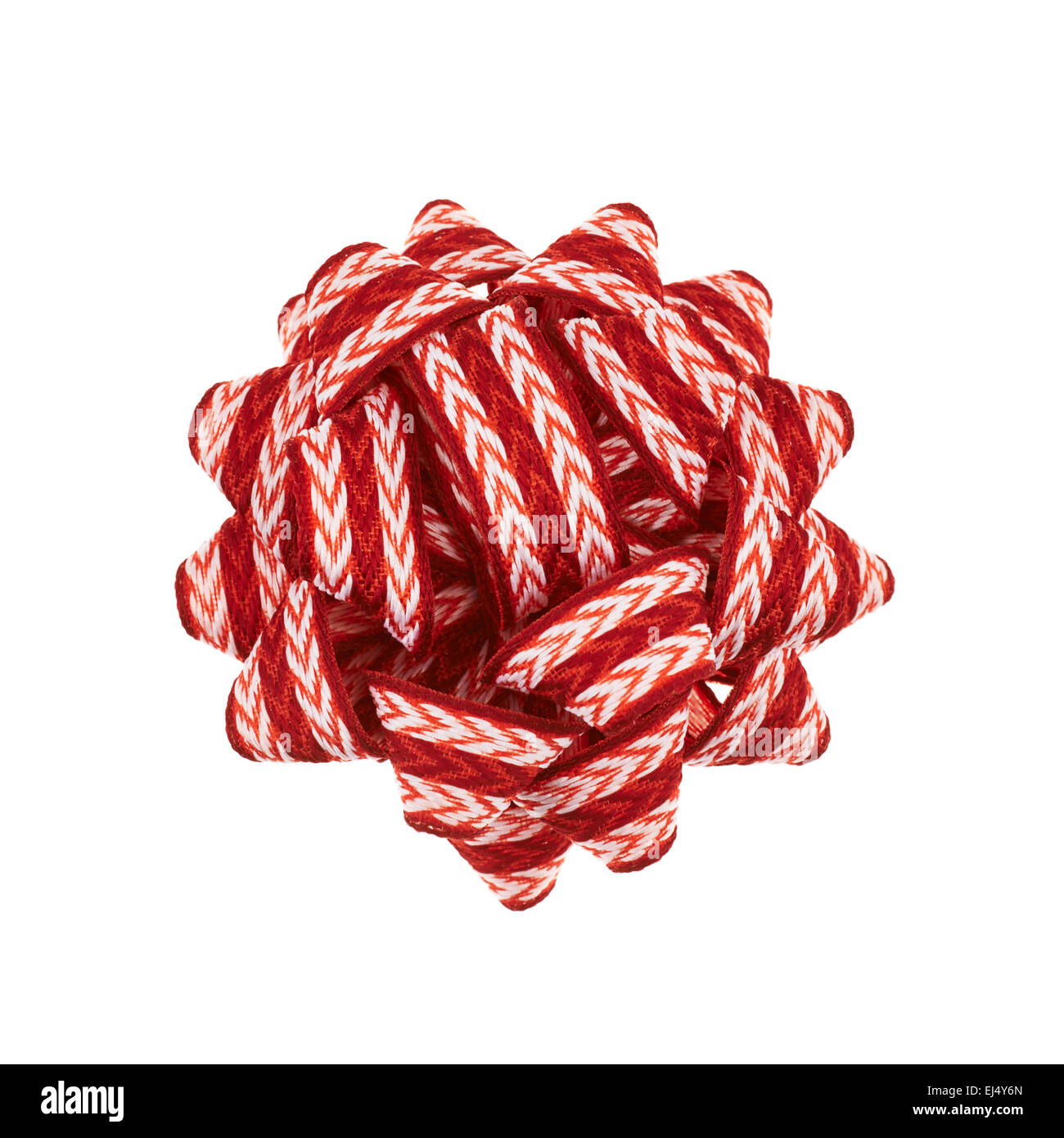 Round decorational bow isolated Stock Photo - Alamy