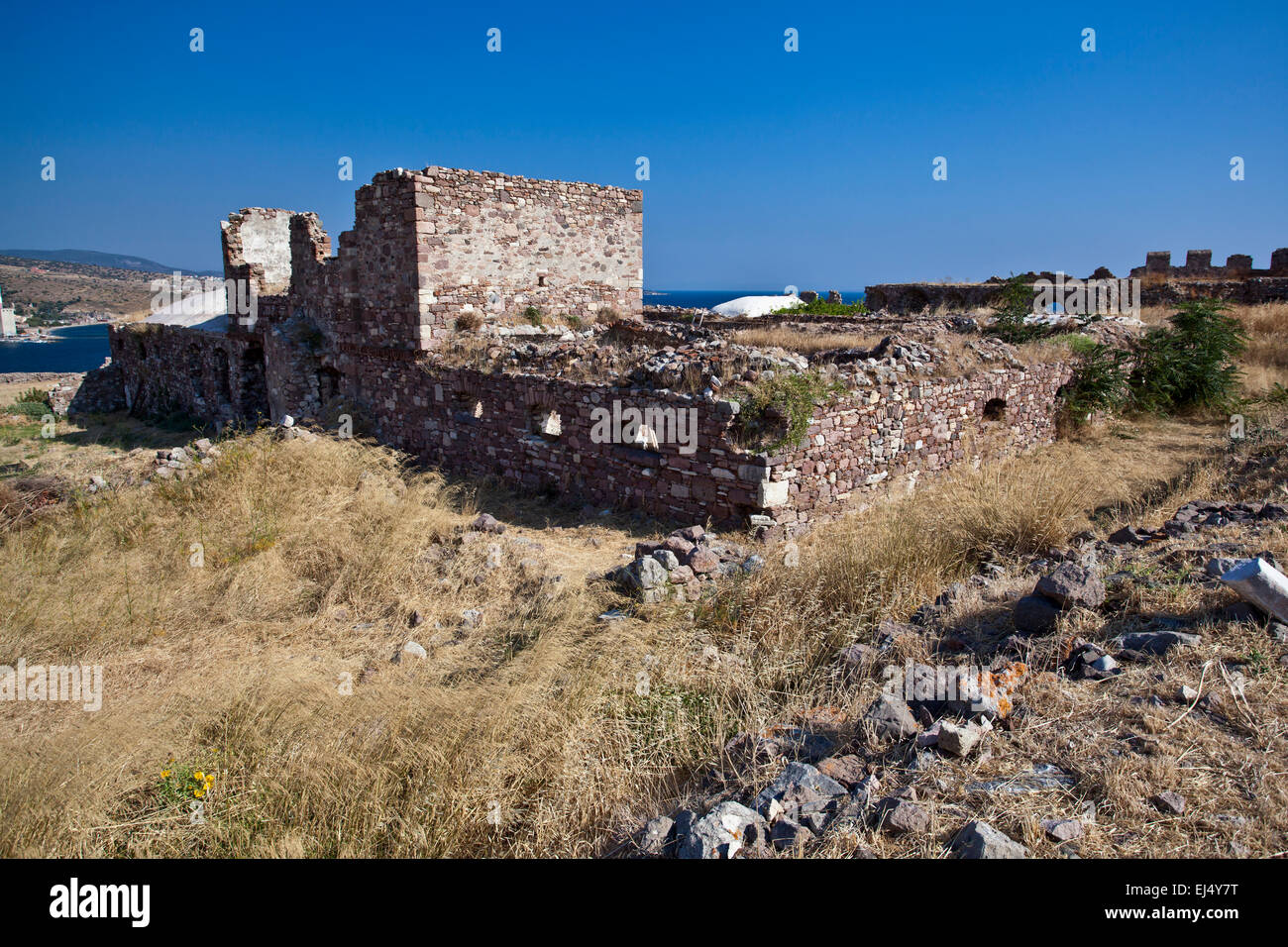 Mytilene greek ruins hi-res stock photography and images - Alamy