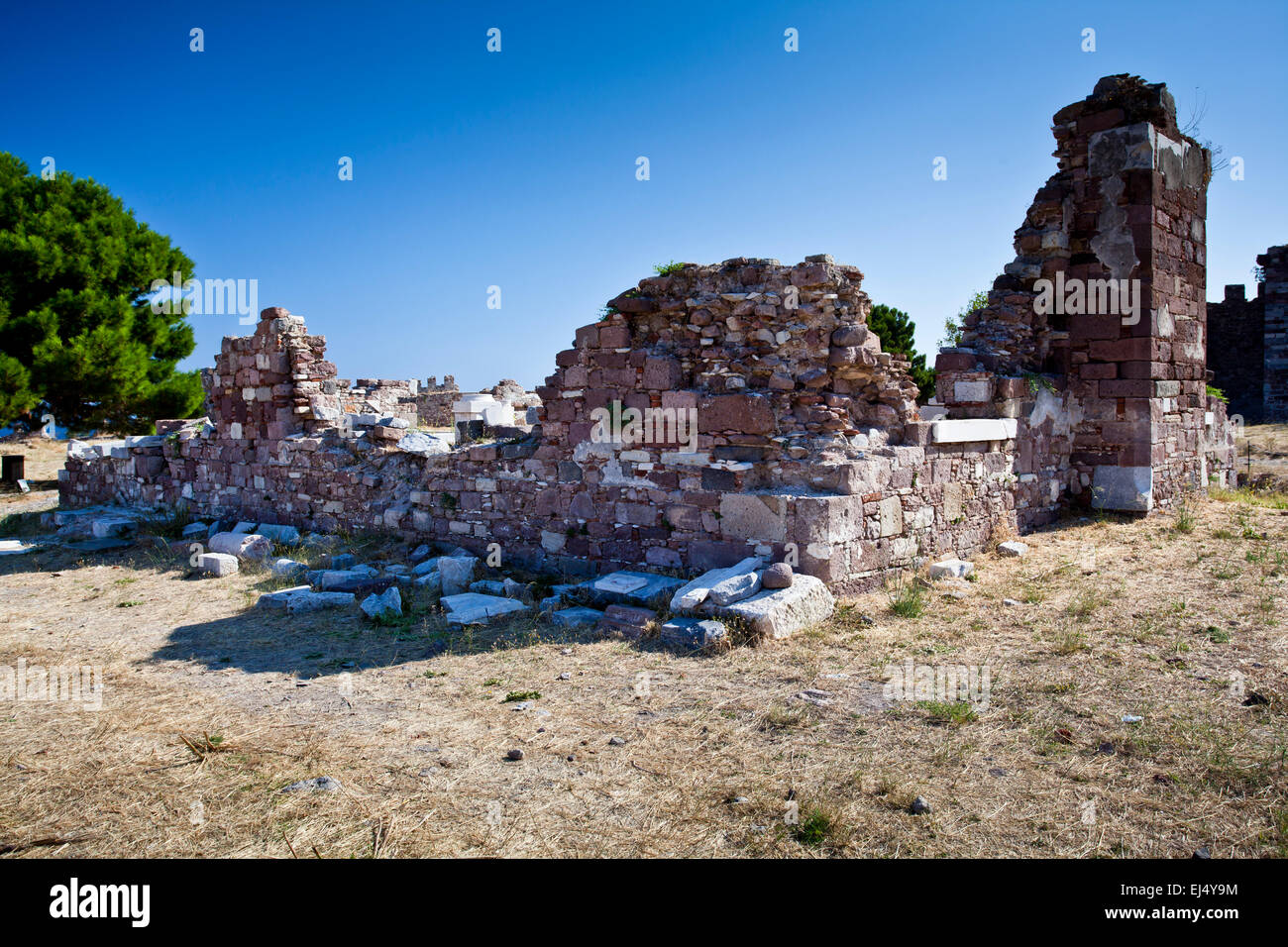 Mytilene greek ruins hi-res stock photography and images - Alamy
