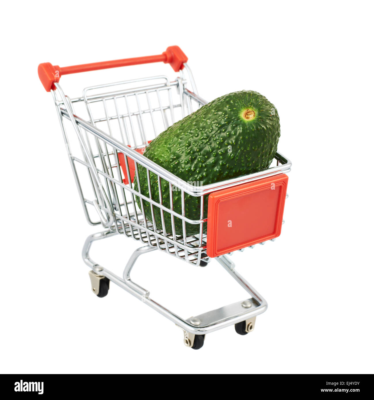 Avocado in a shipping cart Stock Photo - Alamy