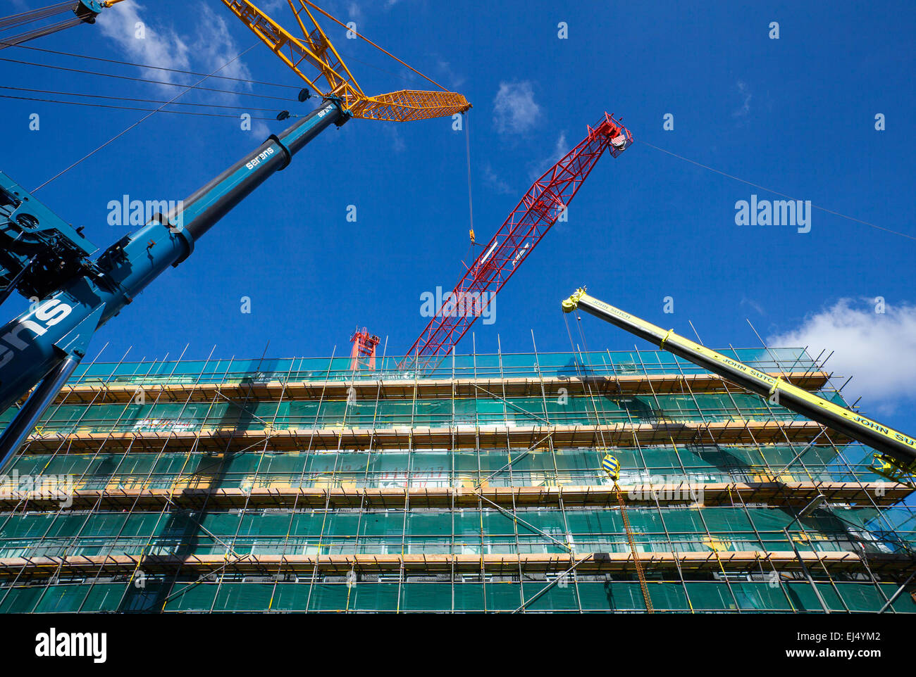 Student accommodation in Liverpool, Merseyside, UK 21st March, 2015 ...