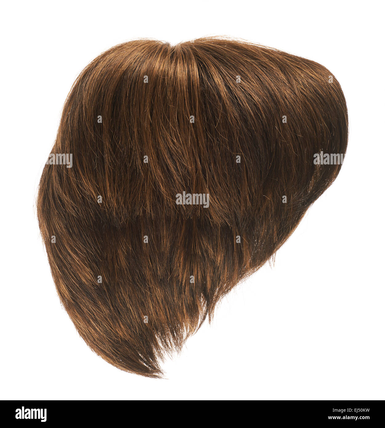 Hair wig isolated Stock Photo - Alamy