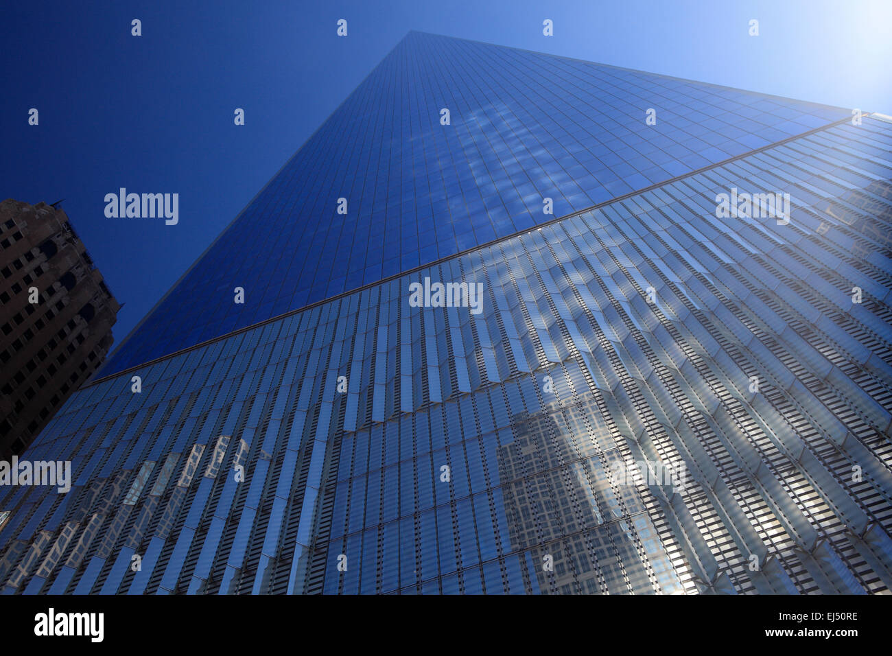 looking up at the WTC building in New York City Stock Photo - Alamy