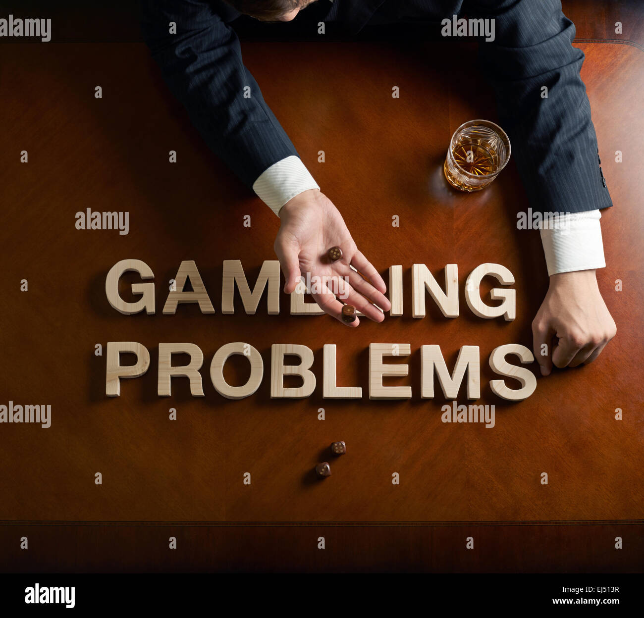 Man gambling loser hi-res stock photography and images - Alamy