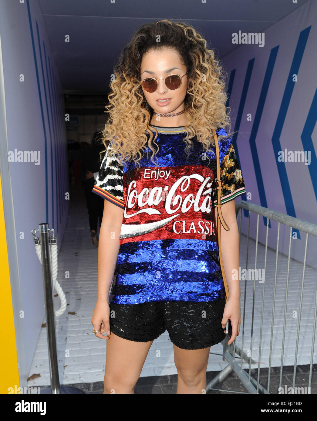 Ella Eyre pictured at Topshop Fashion show Featuring: Ella Eyre Where ...