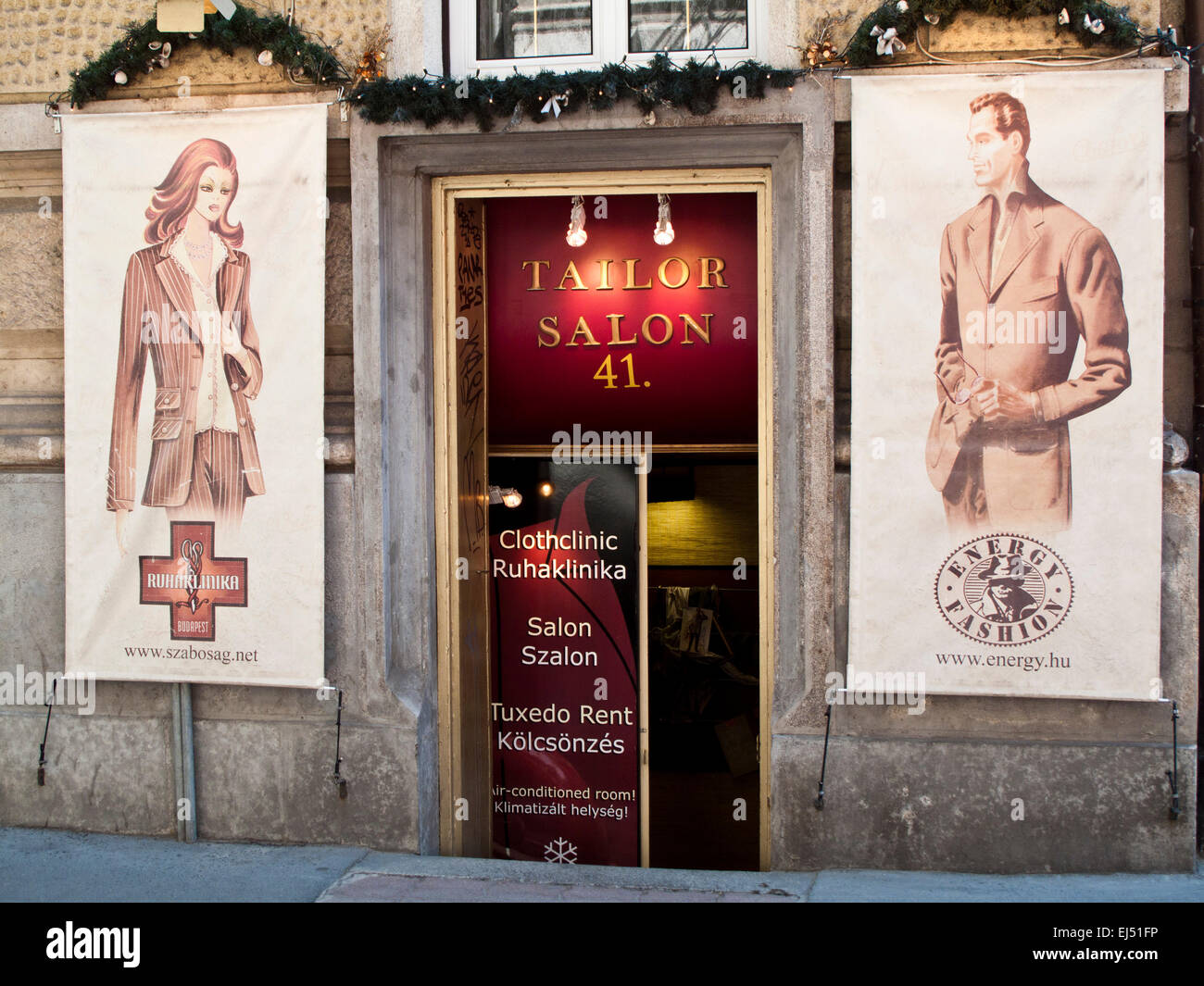 Tailor shop exterior hi-res stock photography and images - Alamy