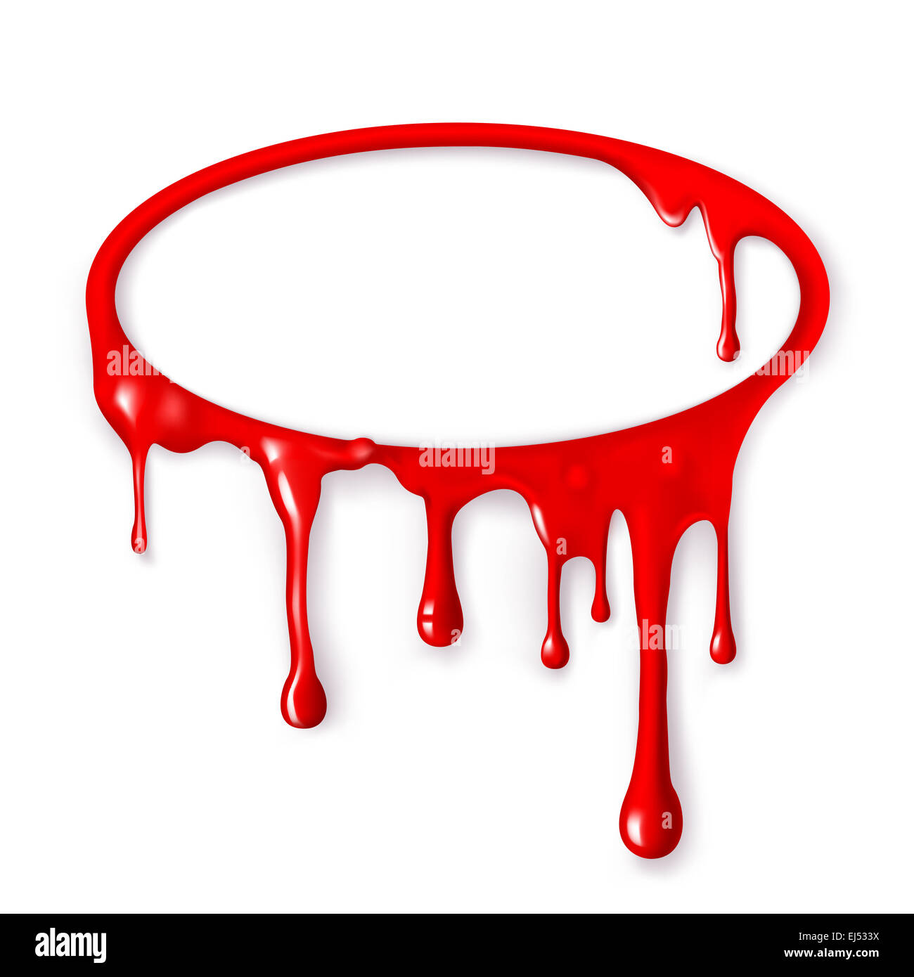 Grunge border with drips hi-res stock photography and images - Alamy