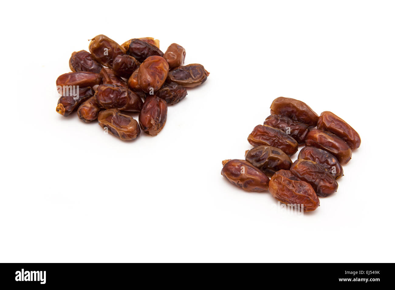 Halawi dates isolated on a white background. Halawi dates originate ...