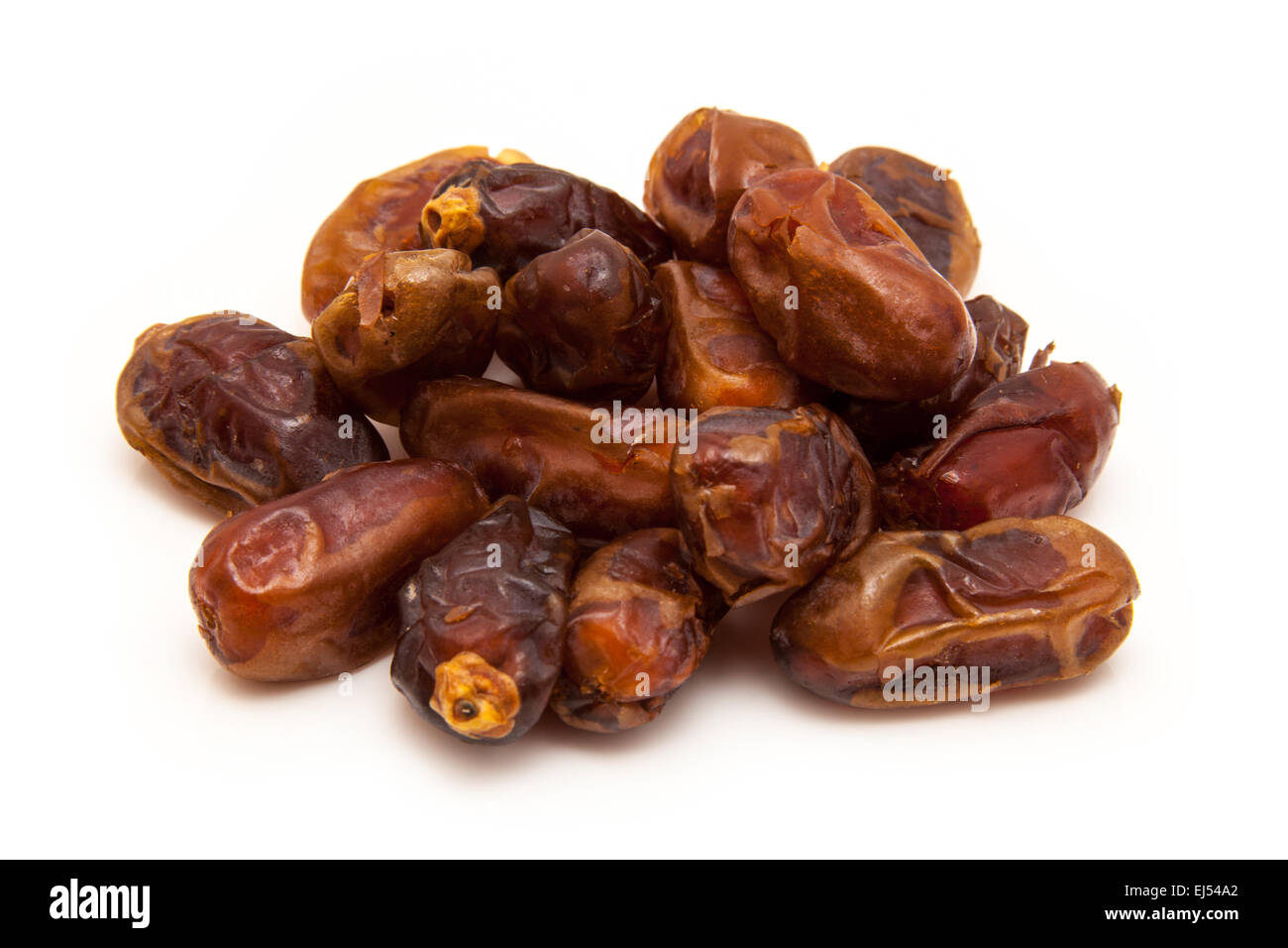 Halawi dates isolated on a white background. Halawi dates originate ...