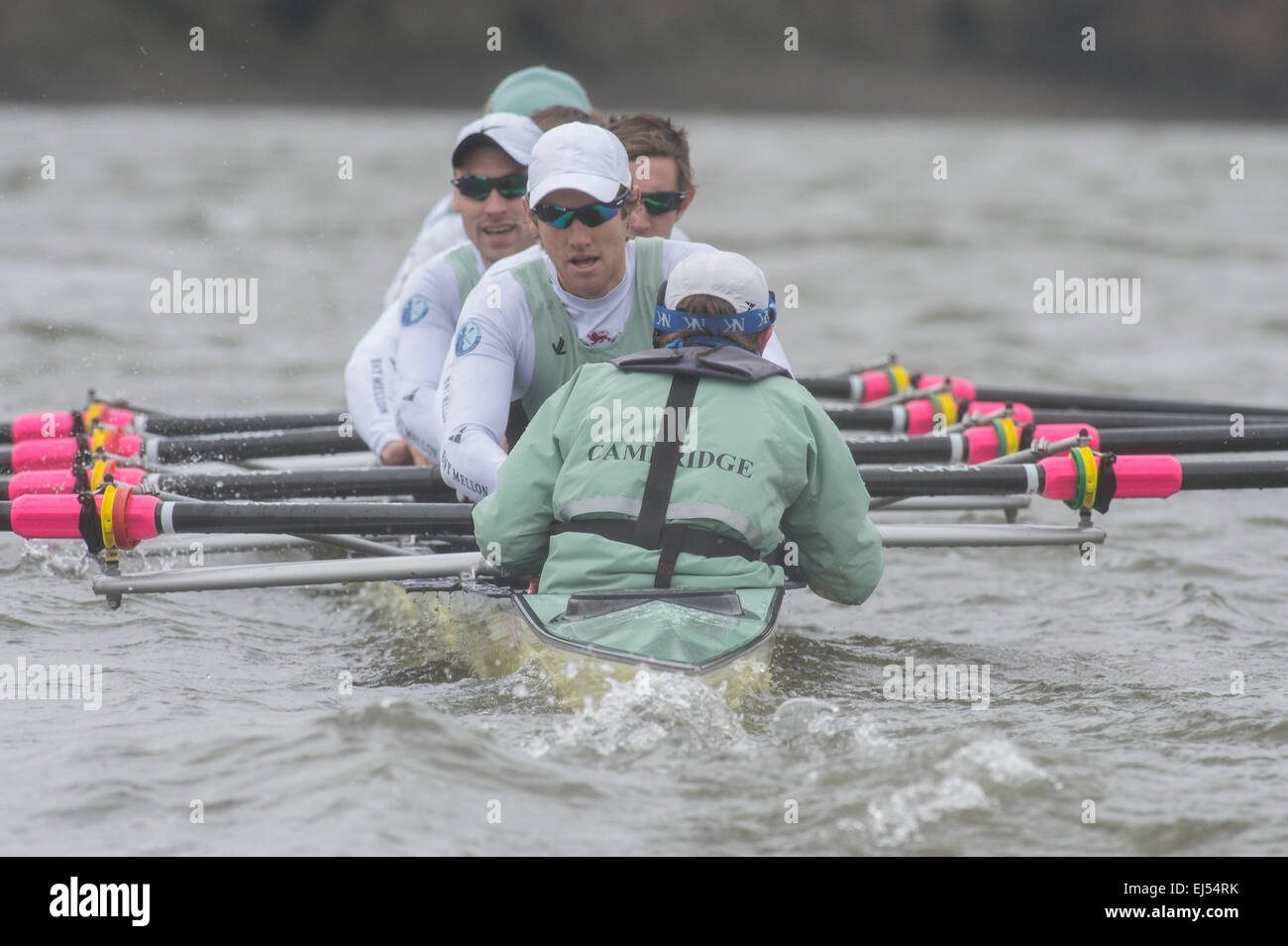 London, UK. 21st March, 2015. Cambridge University Boat Club v The ...