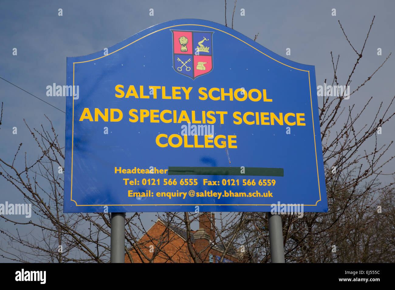 Saltley School, Birmingham. Trojan Horse Stock Photo - Alamy