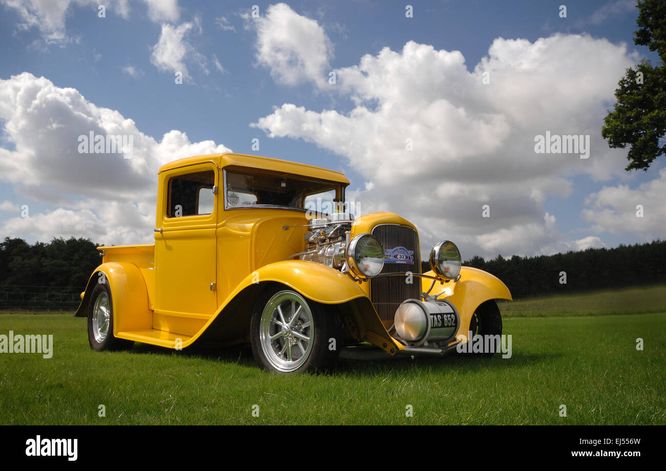 1932 Ford Model A pick-up hot rod Stock Photo - Alamy