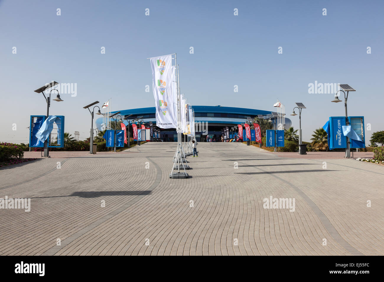 The Hamdan Bin Mohammed Bin Rashid Sports Complex in Dubai Stock Photo ...