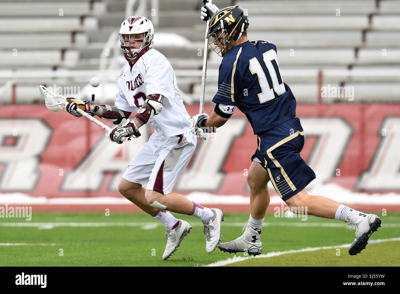 Hamilton, New York, USA. 21st Mar, 2015. Colgate Raiders attackman ...