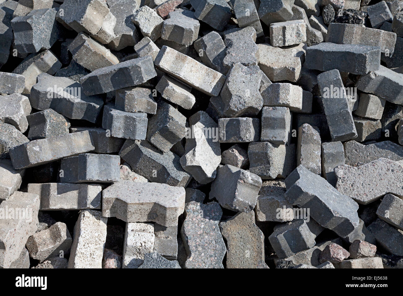 Pile of bricks Stock Photo - Alamy