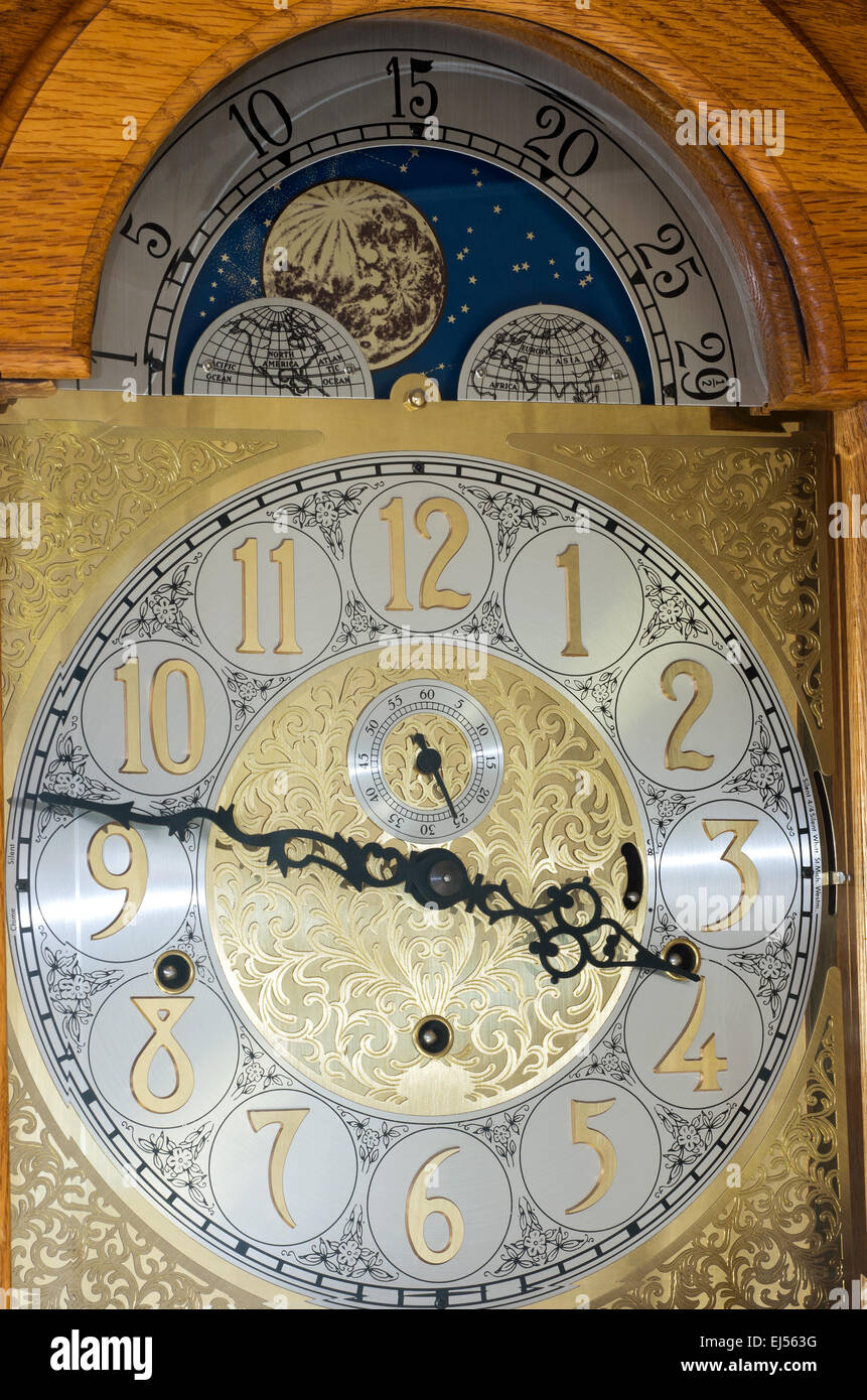 Sun Face Clock Without Hands