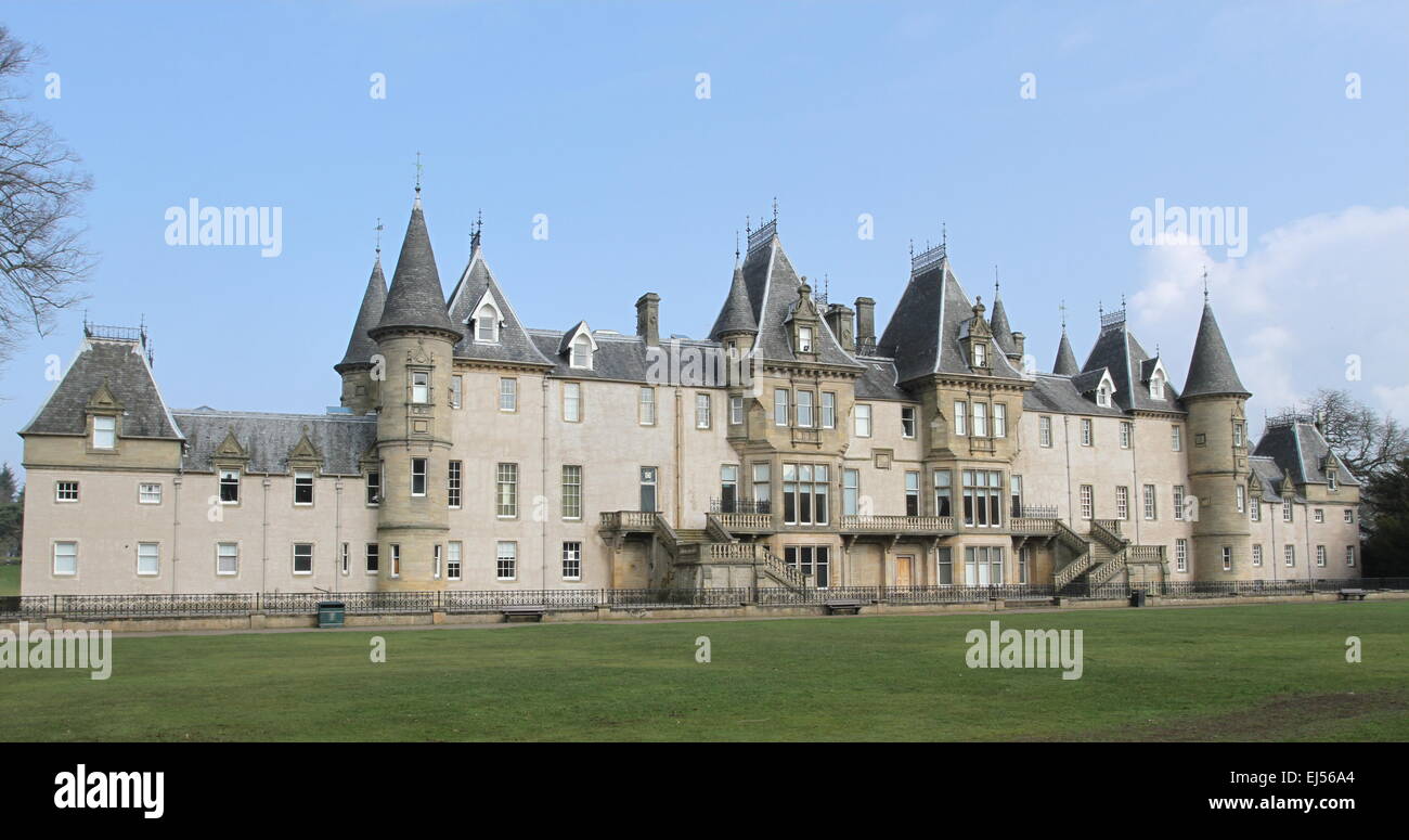 Exterior of Callendar House Falkirk Scotland March 2015 Stock Photo - Alamy