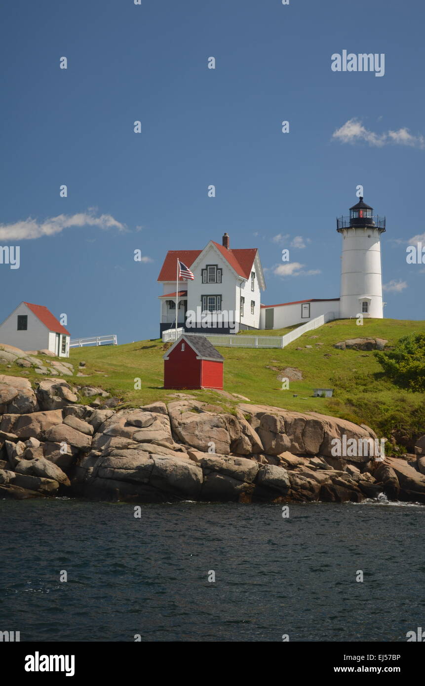 Cape Neddick Lighthouse Stock Photo - Alamy