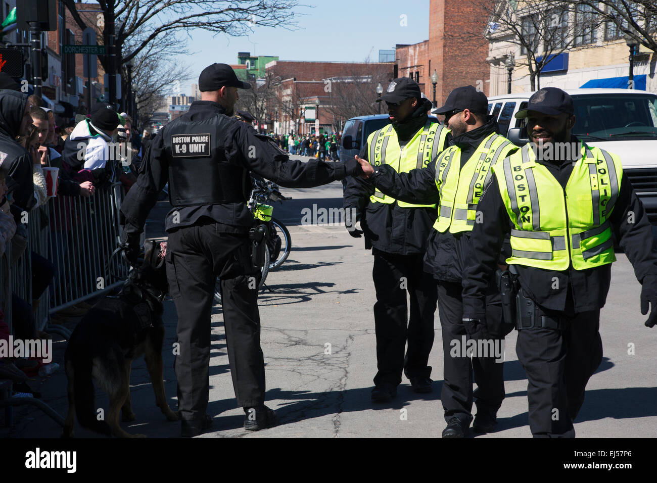 Boston police car hi-res stock photography and images - Alamy