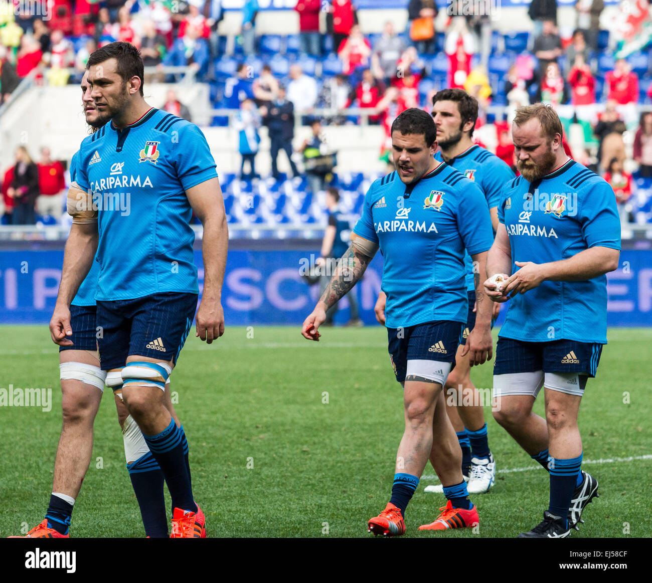Italian rugby players hi-res stock photography and images - Alamy