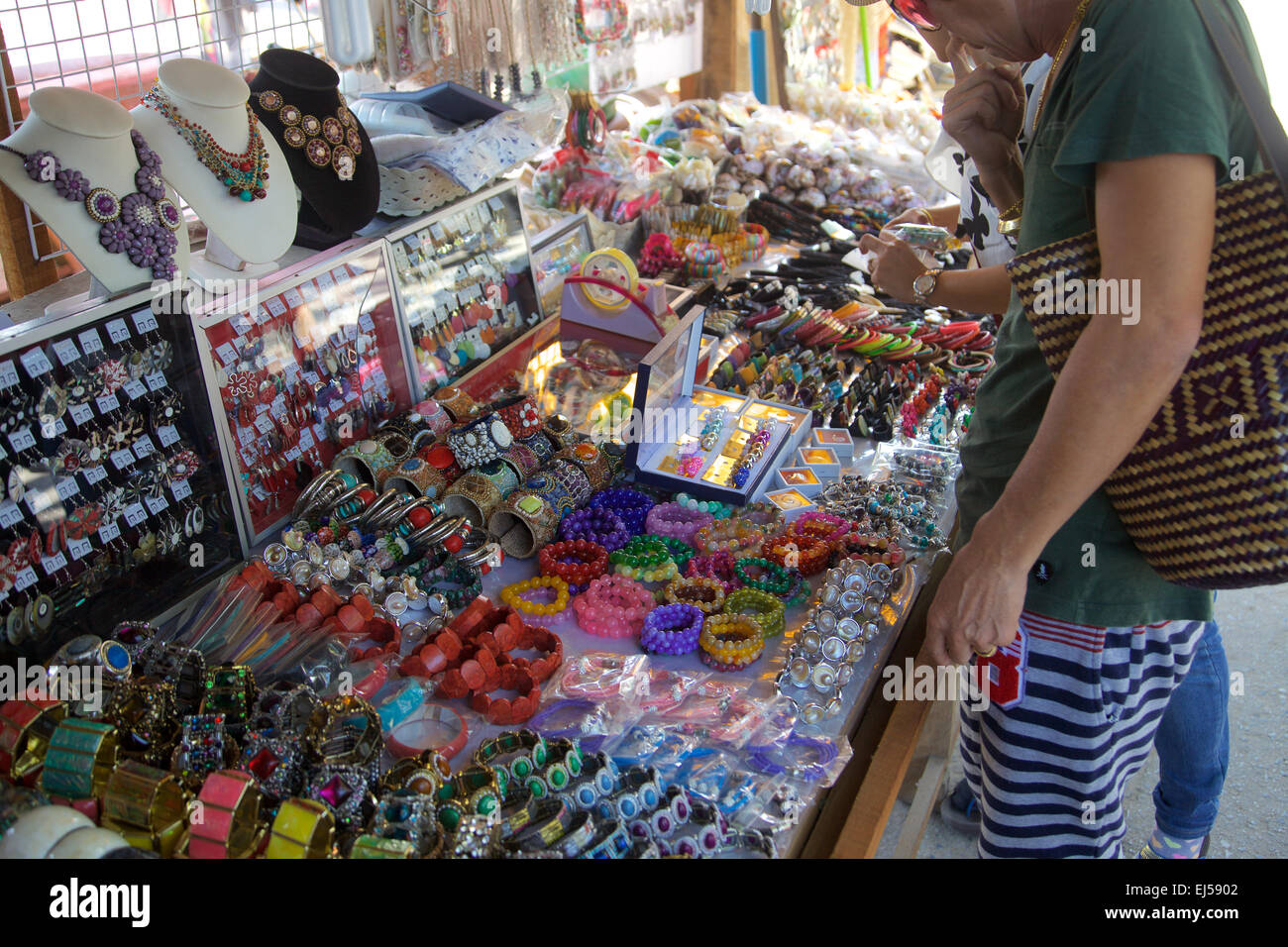A market stall in Phuket Thailand Stock Photo - Alamy
