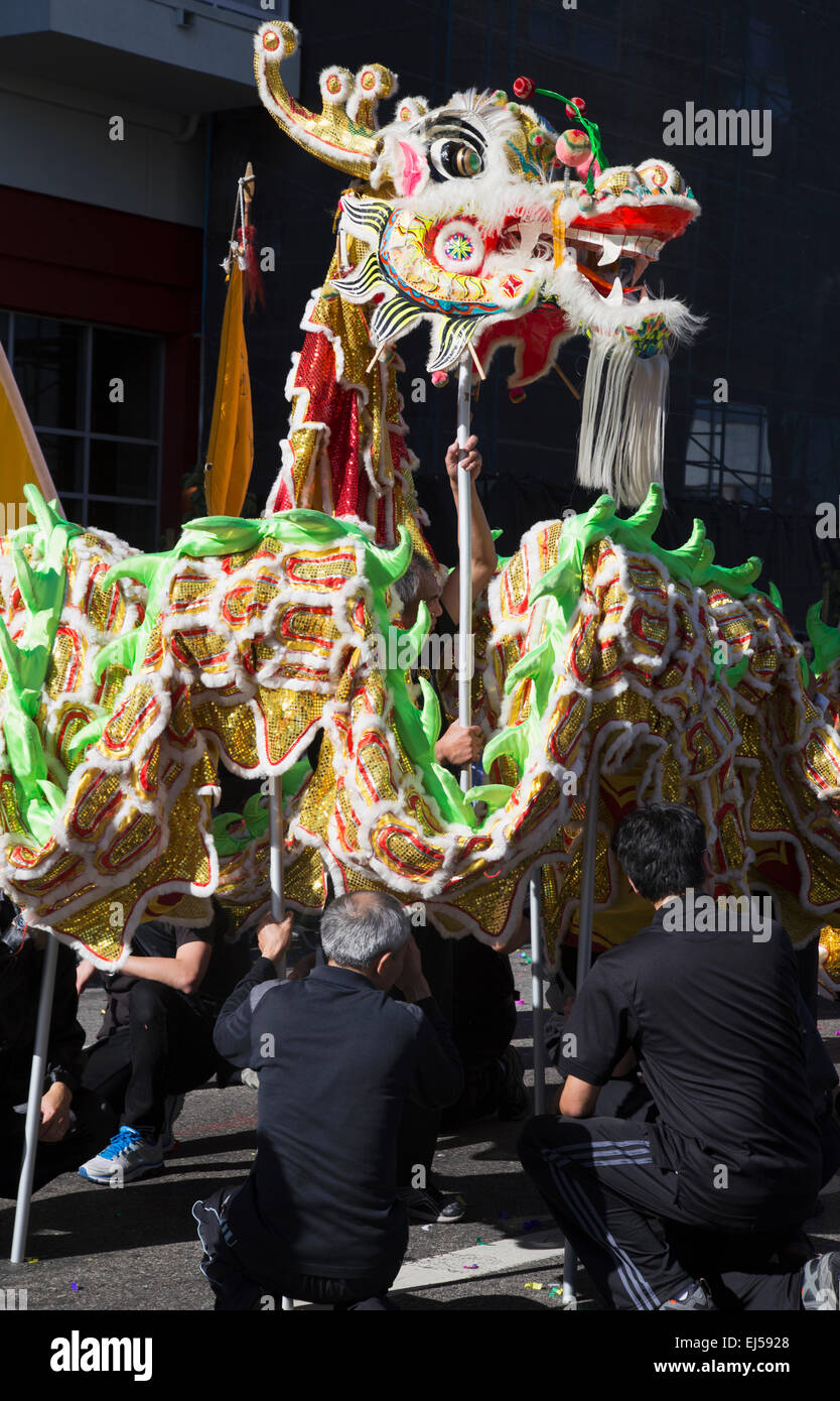 Los Angeles Golden Dragon Parade High Resolution Stock Photography and ...