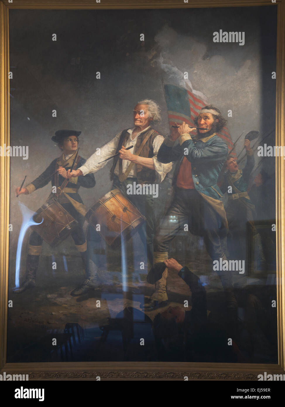 The spirit of 76 archibald willard High Resolution Stock Photography ...