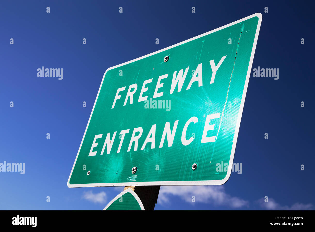101 freeway sign hi-res stock photography and images - Alamy