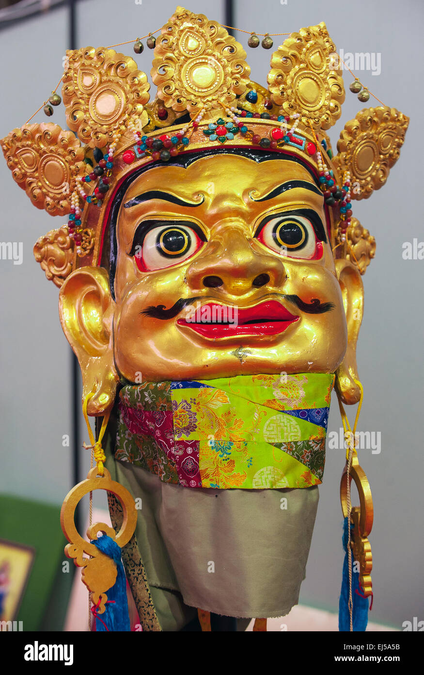 Mongolian mask hi-res stock photography and images - Alamy