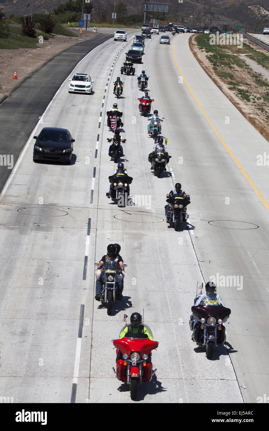 Large group of motorcyclists hi-res stock photography and images - Alamy