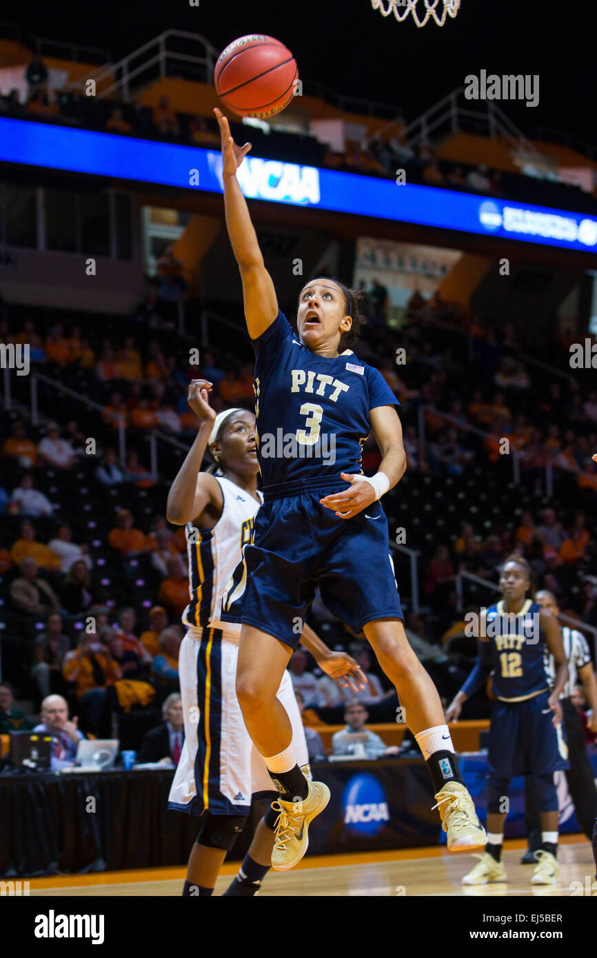 March 21, 2015: Brianna Kiesel #3 of the Pittsburgh Panthers shoots the ...