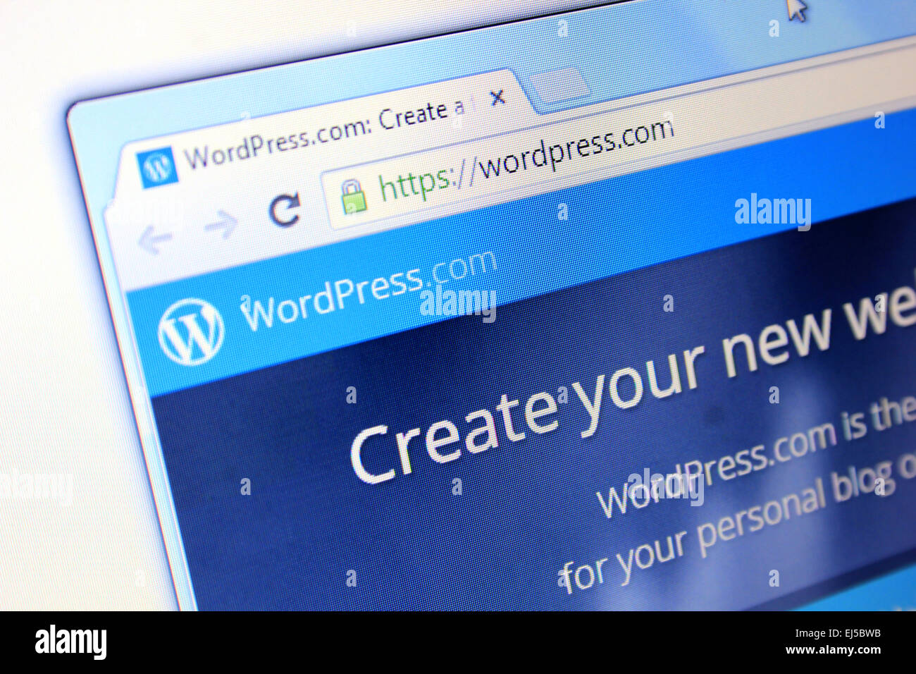 Wordpress hi-res stock photography and images - Alamy